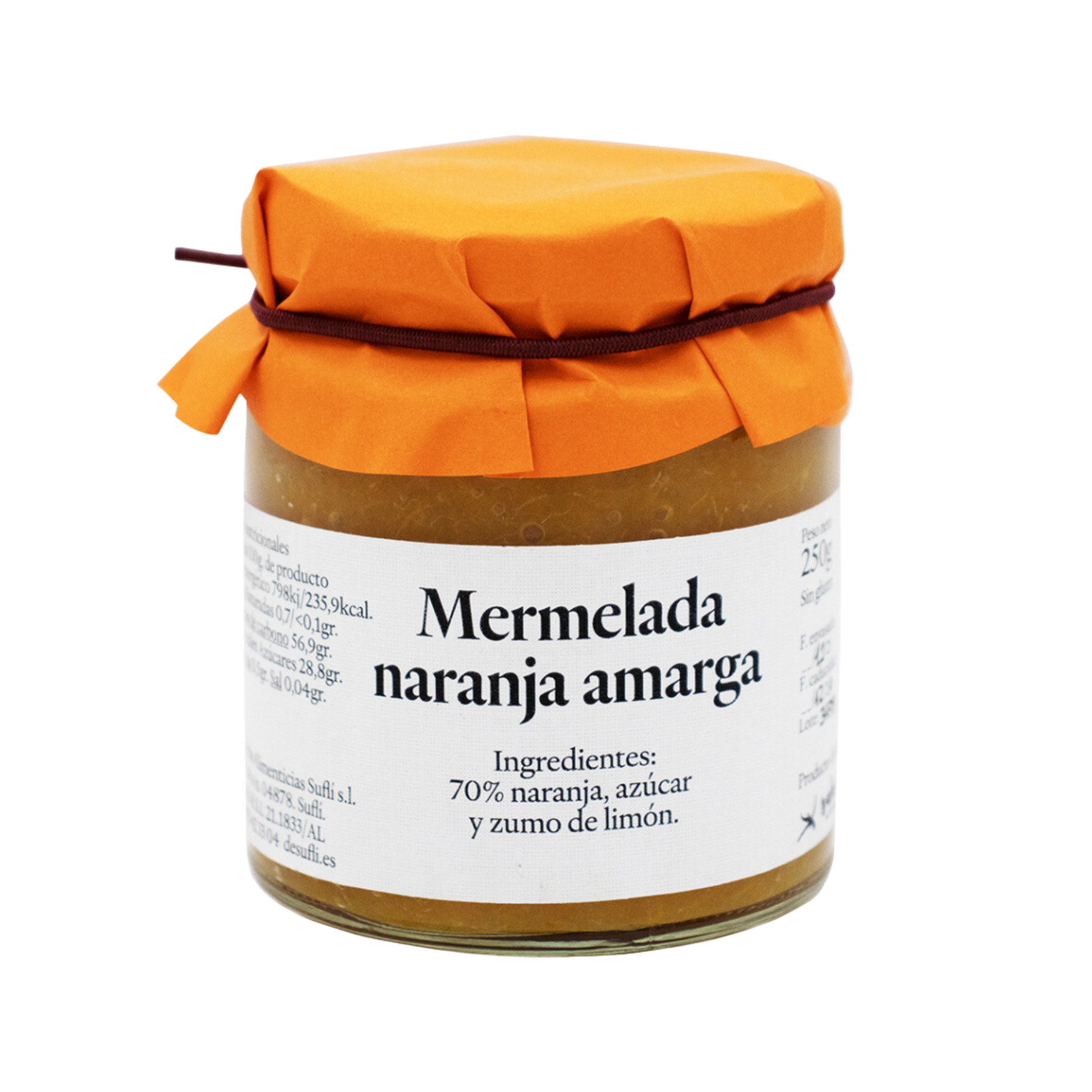 MERMELADA DE NARANJA AMARGA | Sabores Almería